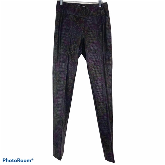 Lena Gabrielle | Pants & Jumpsuits | Lena Gabrielle Purple Metallic ...